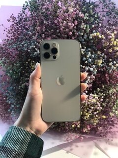 Apple iPhone 13 Pro 128 ГБ Gold, 100% заряд батареи OLED #25