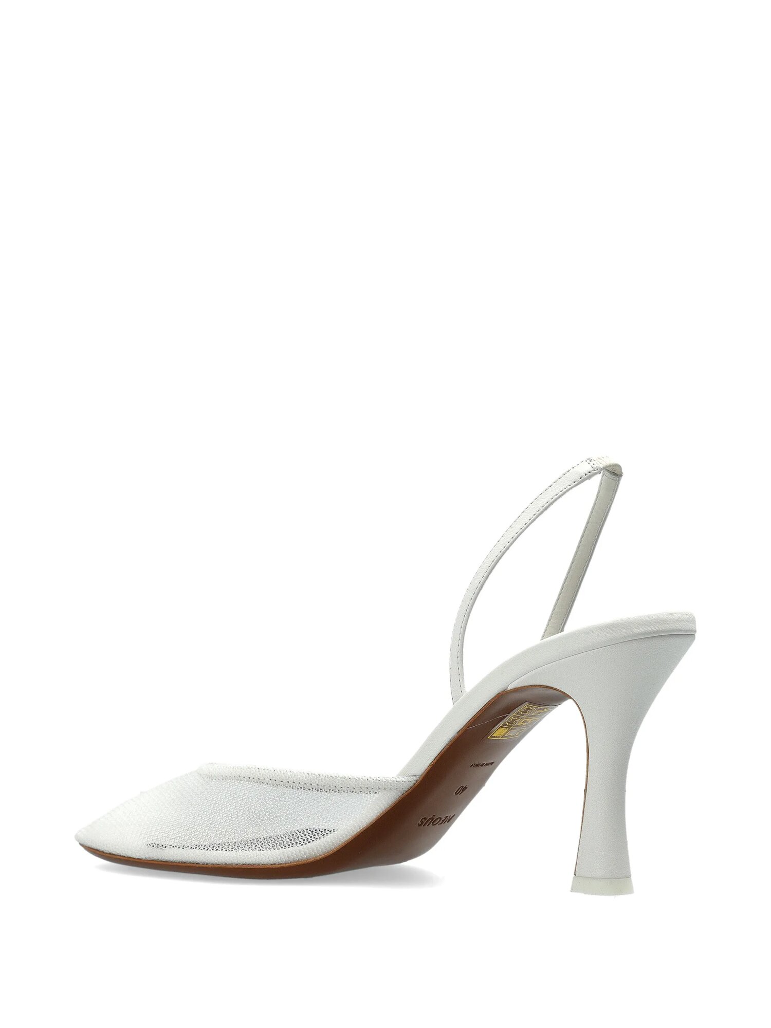 Туфли NEOUS Slingback pumps, размер 38,5, white — фото 1
