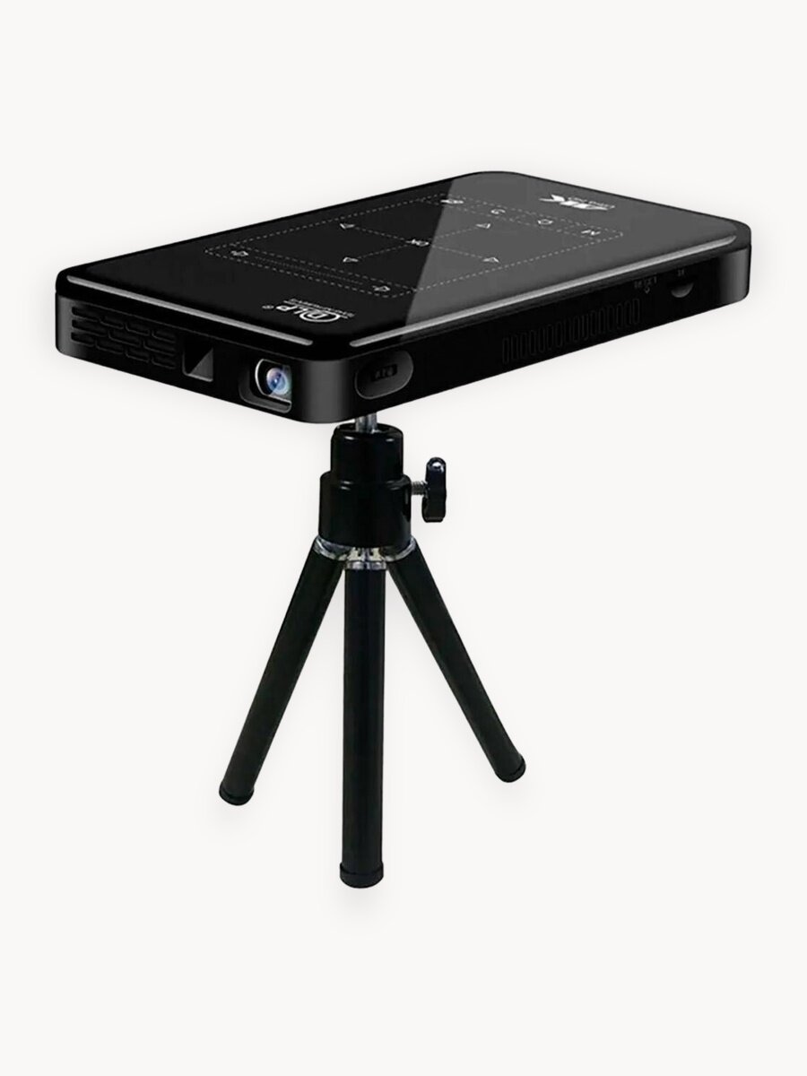 Проектор DLP TEX P09 1/8 Gb 4K 3D Android 6.0, маленький проектор