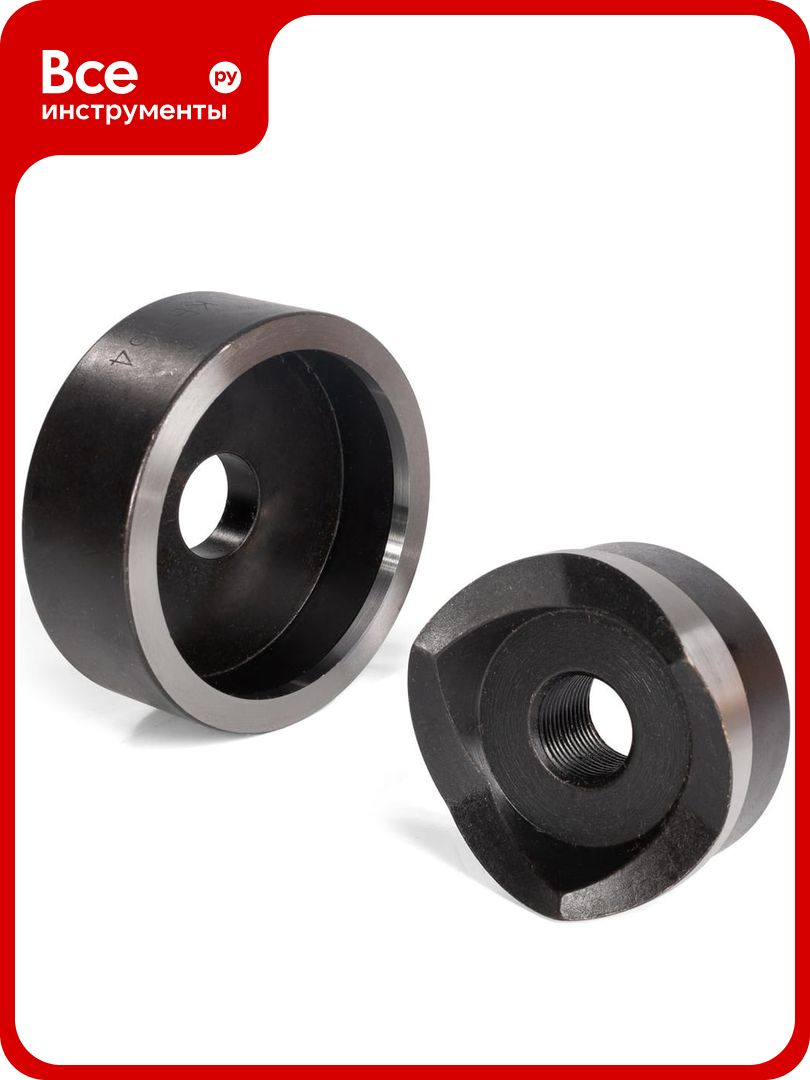 Матрица МПО-64.0 для пробивки отверстий КВТ 61828, металл, с гидравлической системой ПГПО-60