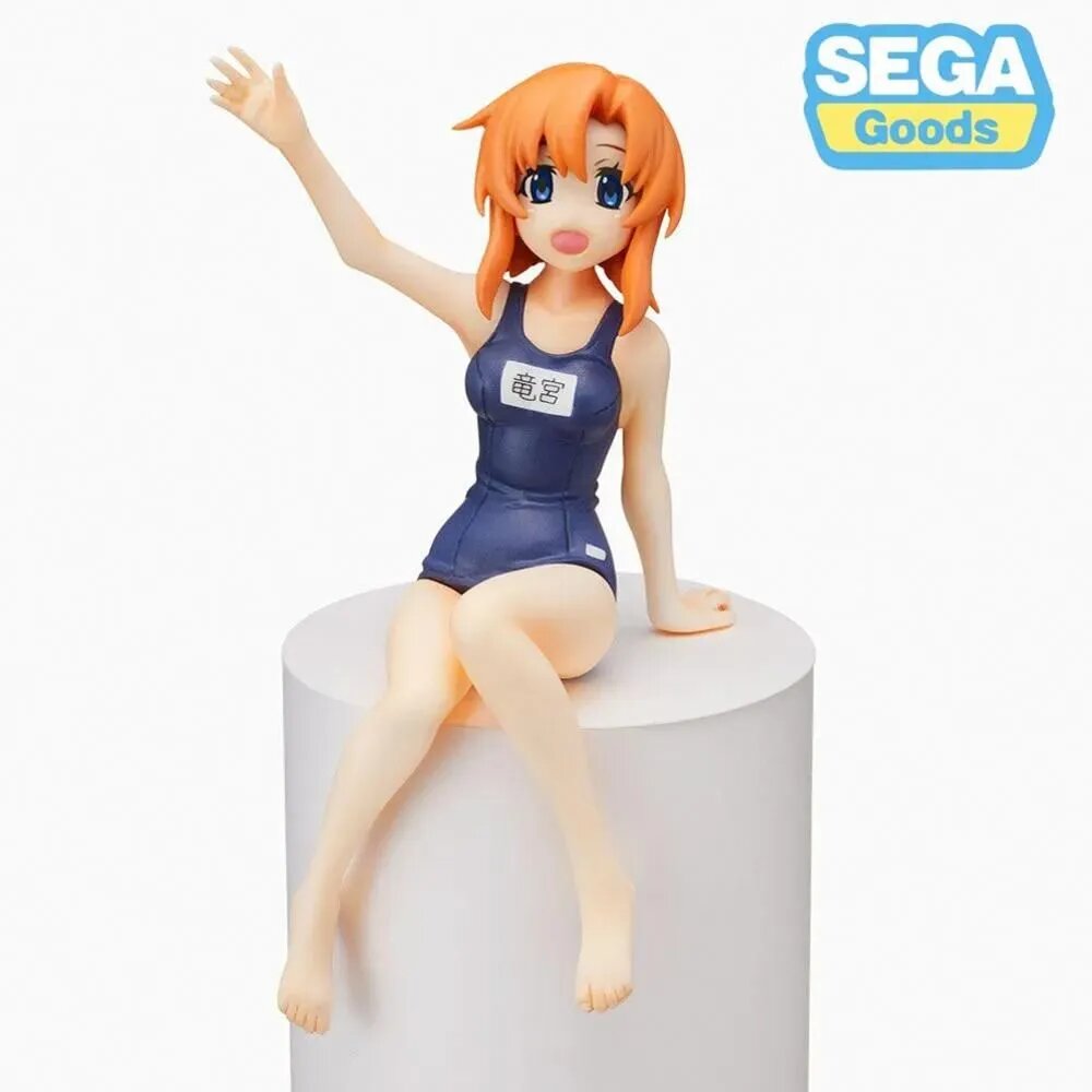 Аниме Фигурка SEGA Когда плачут цикады Рика Фурудэ 130mm Фигурка из ПВХ для коллекционеров