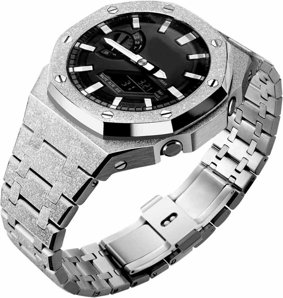 Набор для модификации из нержавеющей стали 5-й 4-й совместим с Casio G-Shock GA-2100/GA-2110/GAB2100