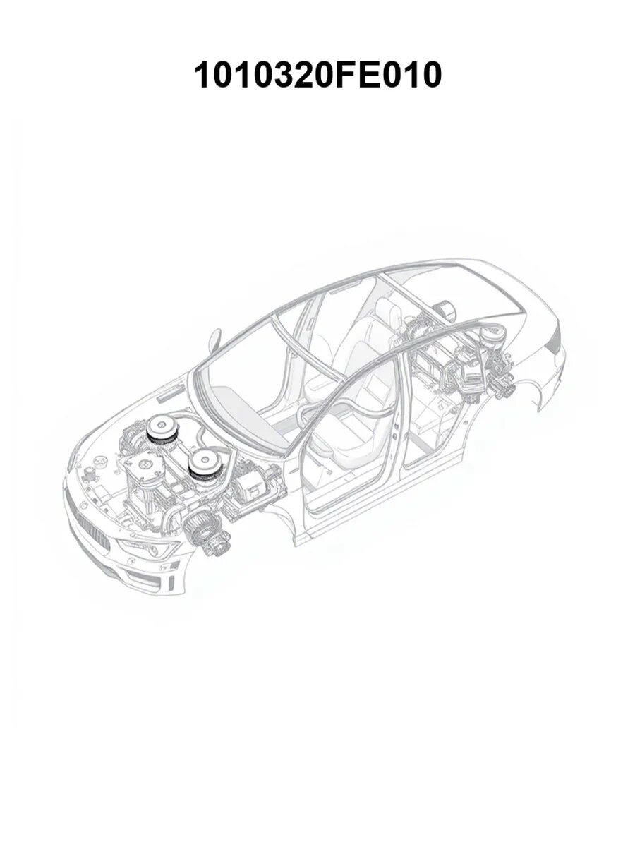 1010320FE010, Фильтр масляныи JAC