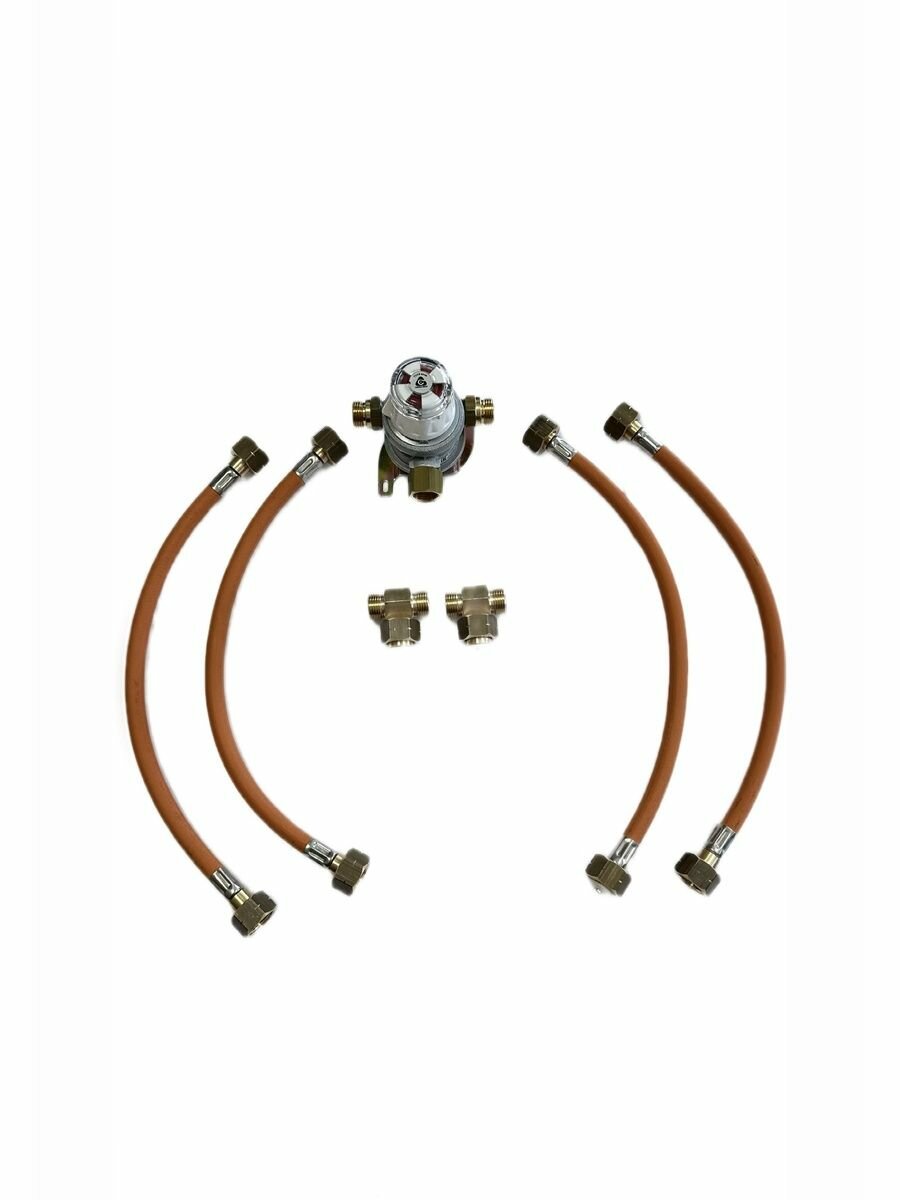 Рампа на 4 баллона автомат Cavagna 924N 37мбар 4кг/час