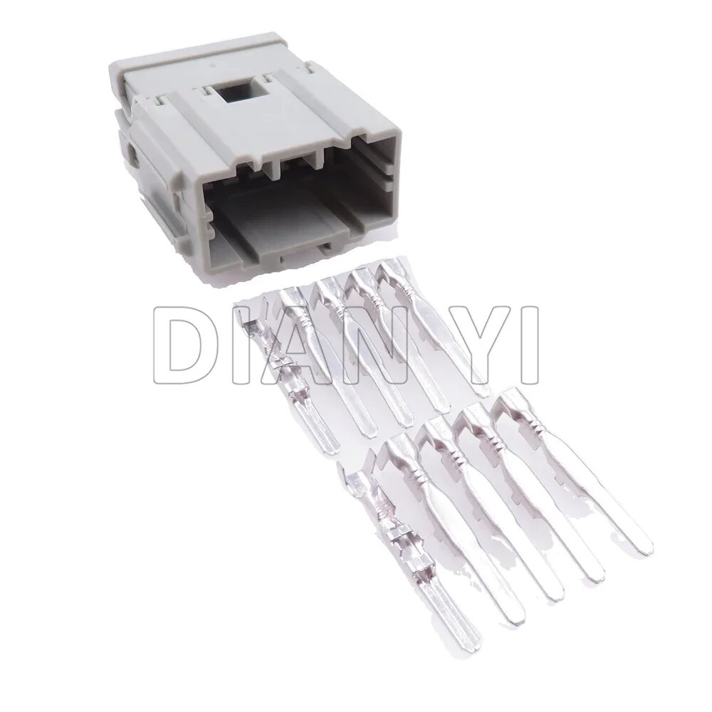 Разъем автомобильный 10-контактный, Color: 1 Set Male