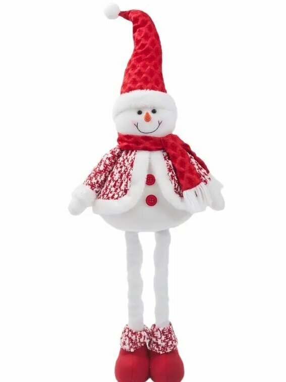 Игрушка под елку Снеговик, высота 50 см