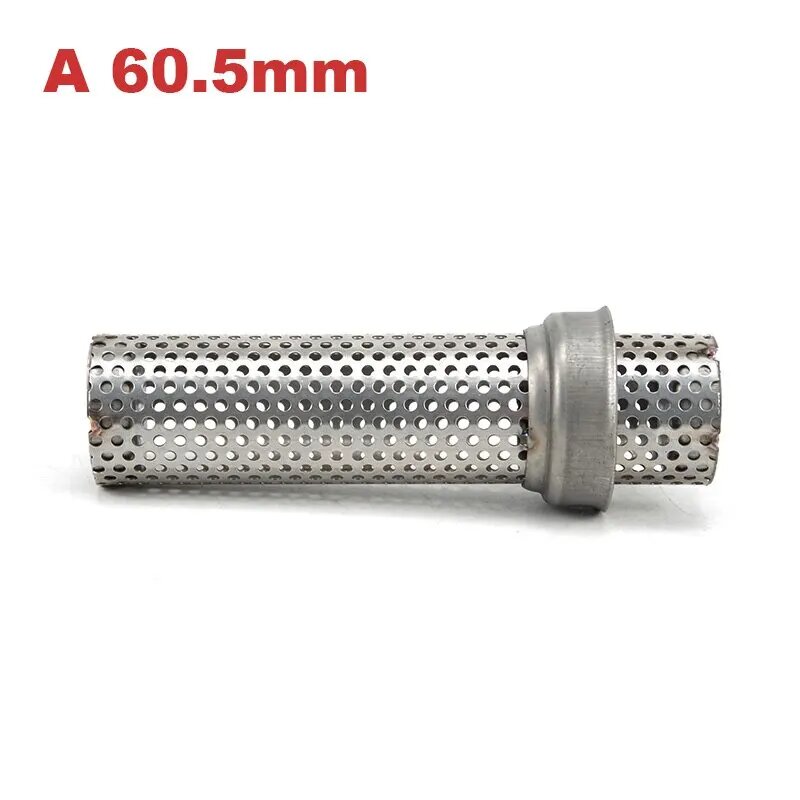 Универсальный мотоциклетный глушитель 51 мм, 60 мм, глушитель дБ, катализатор, шумоподавление, шумоподавление, глушитель