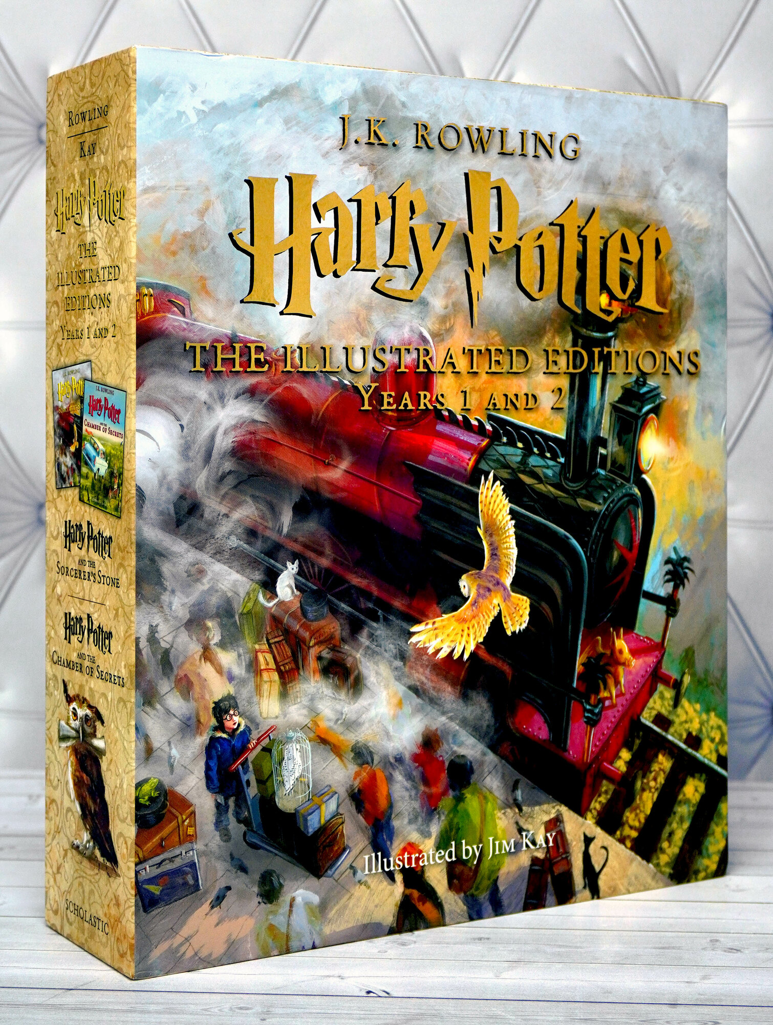 Harry Potter: The Illustrated Editions Years 1 and 2 Book Set /Гарри Поттер. Философский камень и Тайная комната.