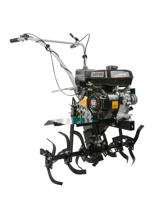 Мотоблок бензиновый Linstor МБ-107BASIC (7 л. с; Шестерёнчато-цепной)