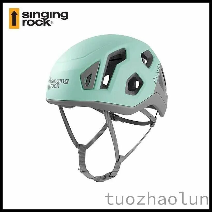 Каска альпинистская Singing Rock Penta 2.0 M/L, бирюзовая для скалолазания