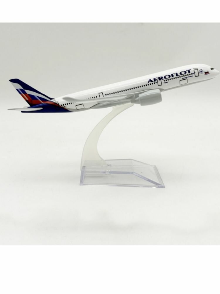 Модель самолета a350 аэрофлот 16 см