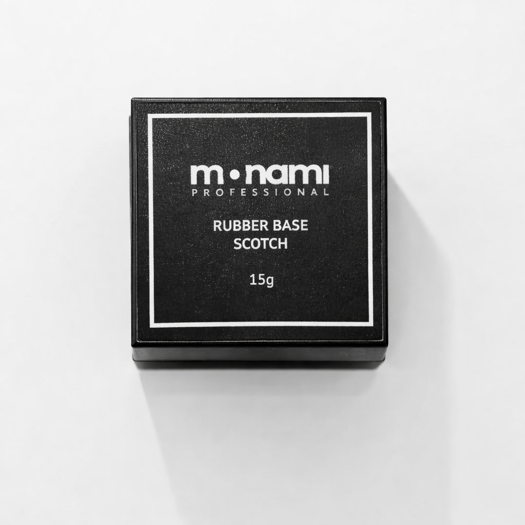 База для гель-лака "Monami Professional Rubber SCOTCH", каучуковая, 15г, бесцветная