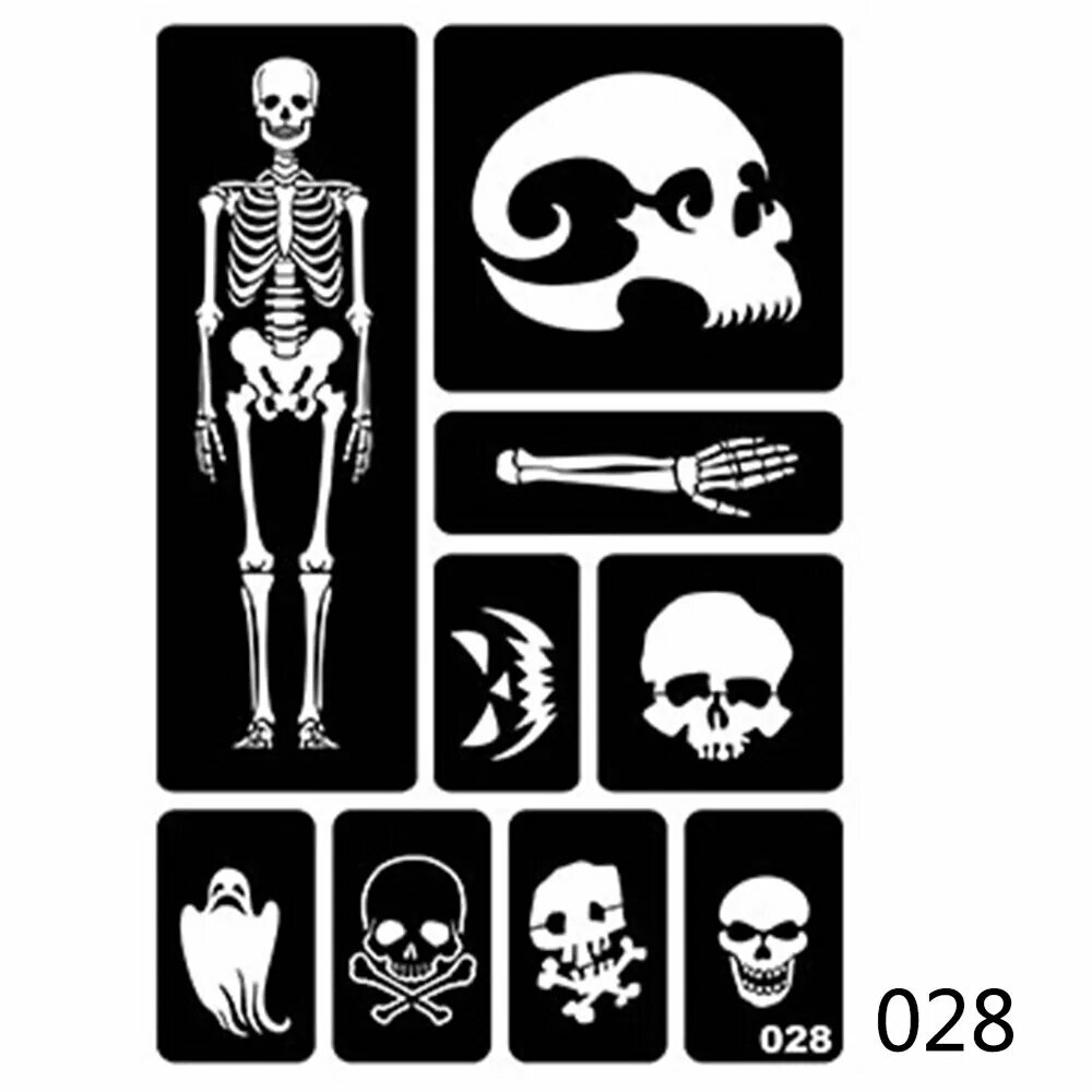 Трафарет для временной хны Татуировка: новый дизайн для тела и рук для девушек