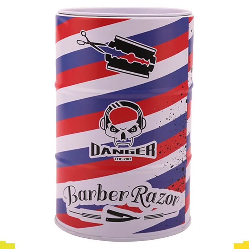 Контейнер Для Лезвий Бритвы Металлический Удобный И Безопасный 14.00X8.80X8.80Cm