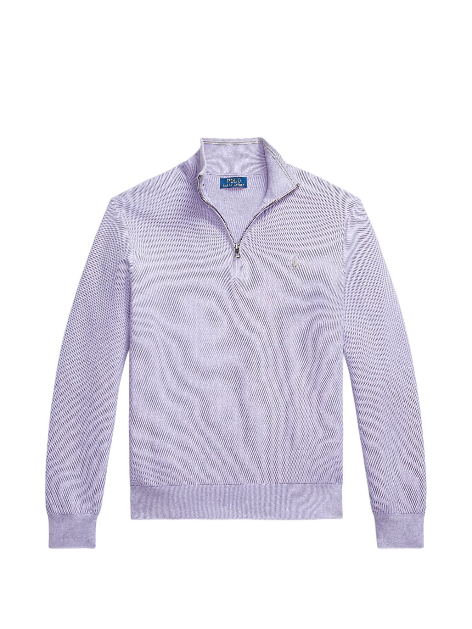 Свитер Quarter-zip embroidered-logo sweater