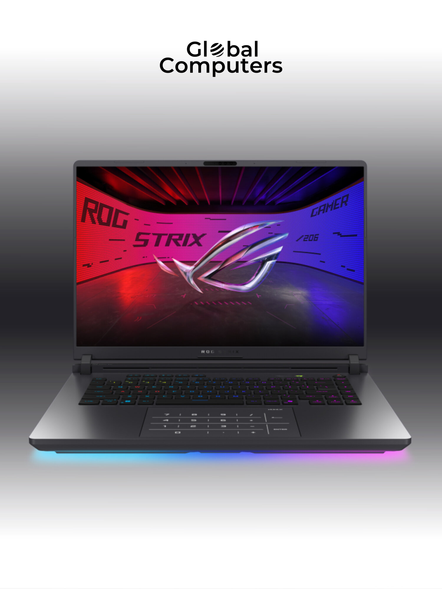 Ноутбук ASUS ROG Strix 16 G615LM275 (Intel Core Ultra 9 275HX 2.7GHz/ 16"/ 2560x1600 240Hz/ 16GB DDR5/ 1TB SSD/ RTX 5060 8GB 115W/ Win 11 Home)