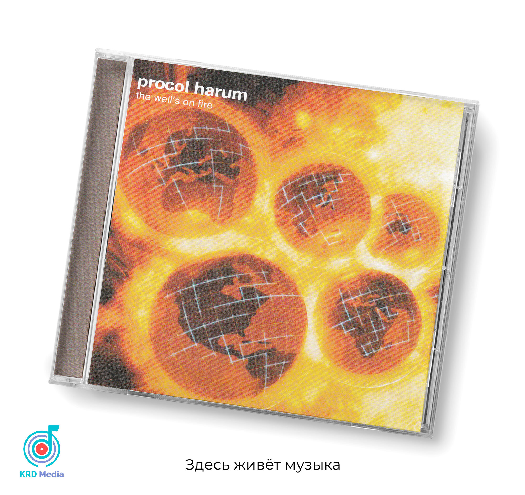 Procol Harum - The Well's on fire, 2003, 8-page, CD-Аудио