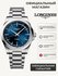 Наручные часы LONGINES, серебристый/синий