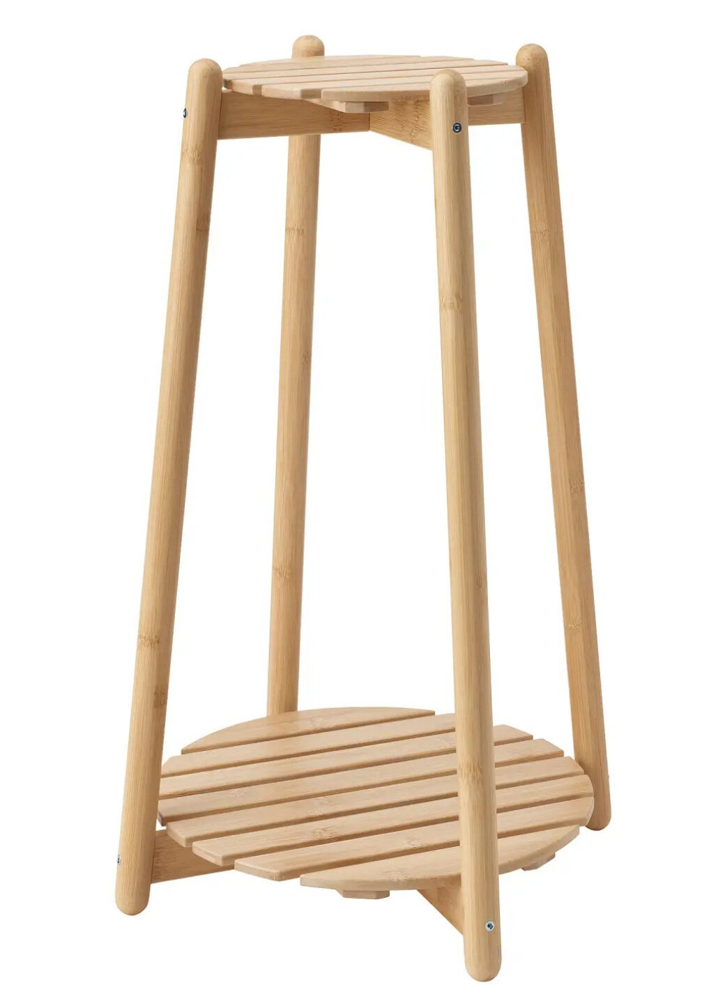 Подставка для растений /цветов деревянная икеа даксьюс / IKEA DAKSJUS, бамбук, 60 см