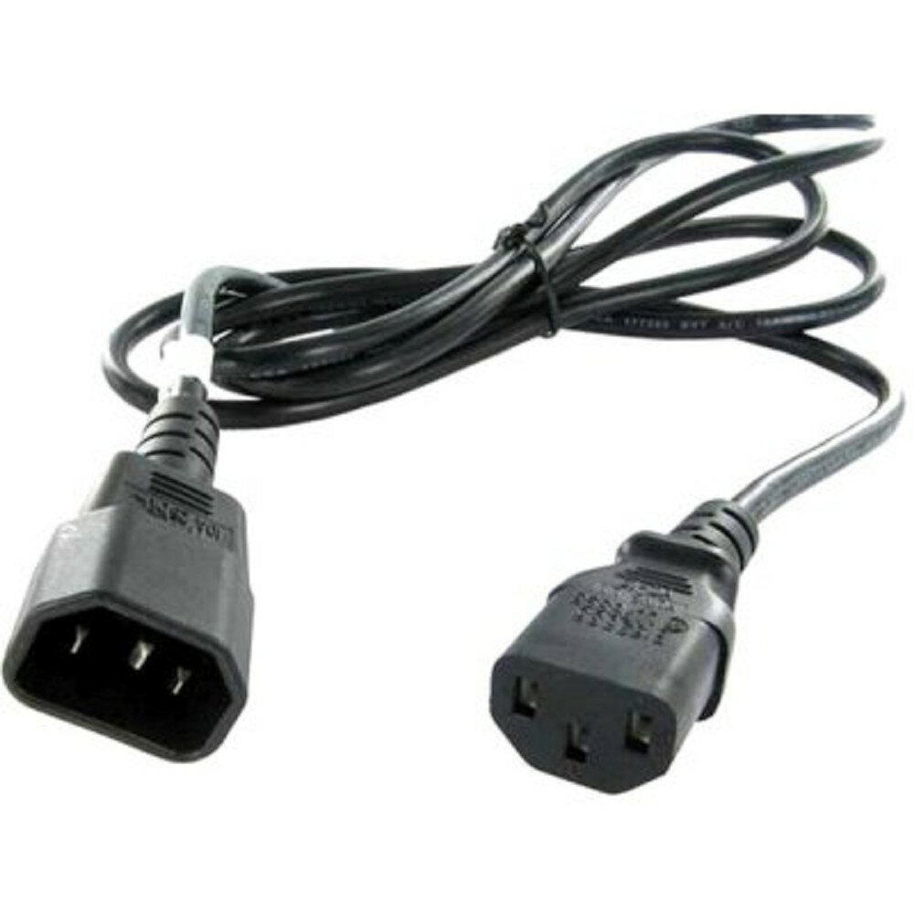 Кабель питания Telecom TP020-IEC320-C13/C14 1.8 м