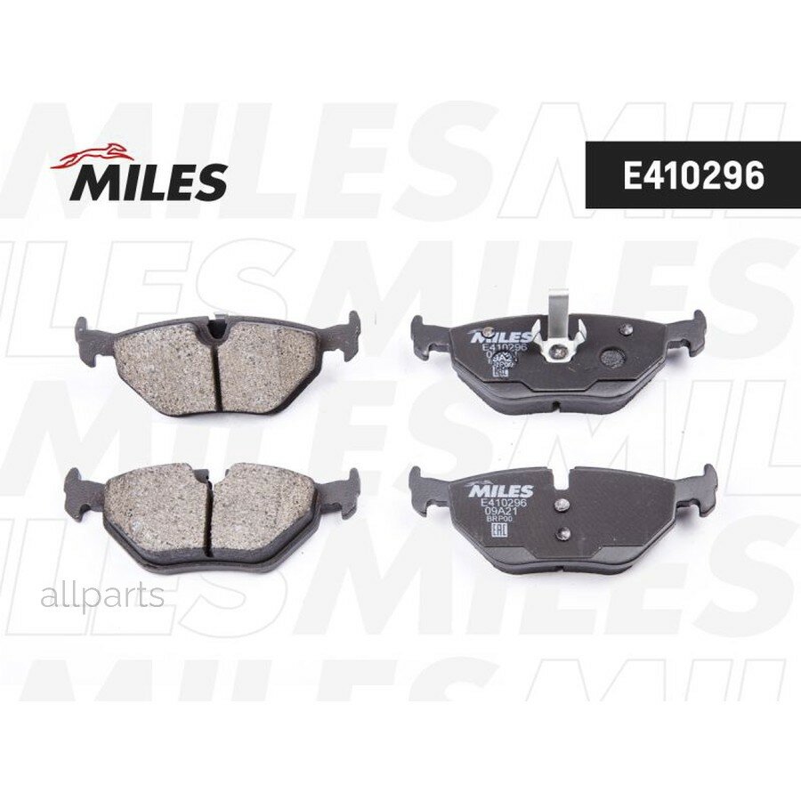 MILES E410296 Колодки тормозные BMW E36/E46/Z4 E85/E86 задние