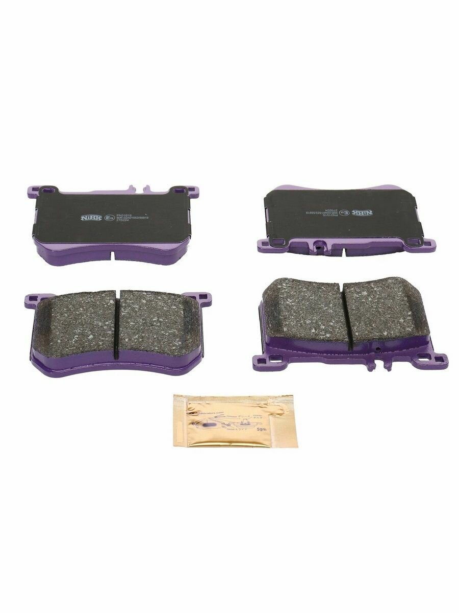 Колодки тормозные дисковые передние для а/м MERCEDES SL / Мерседес, Nibk PN31015