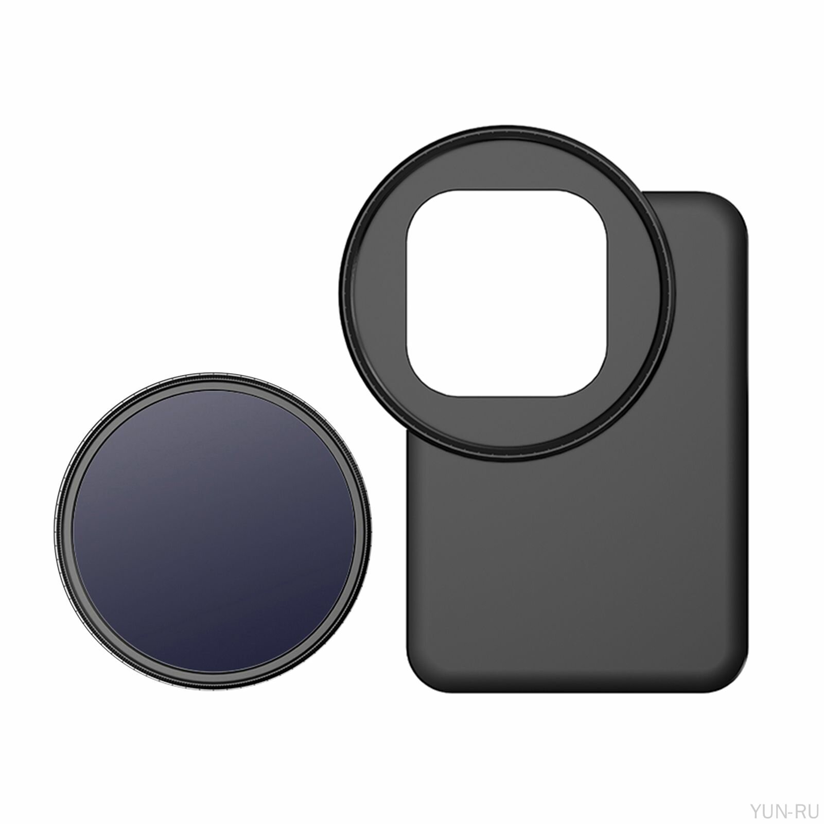 6.7-дюймовый магнитный держатель с фильтром ND2-400 для iPhone 15/14 Pro Max и Plus