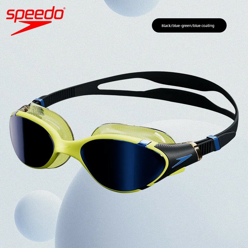 Спортивные очки Speedo Cloud 2.0 Biofuse, черный красный изумрудный синий покрытые, антизапотевание