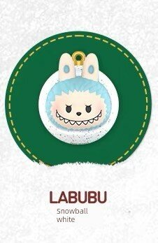 Pop Mart Christmas Series Labubu Коллекционная Фигурка, Одна Штука, Высота 6 см, Мягкий Материал, Праздничное