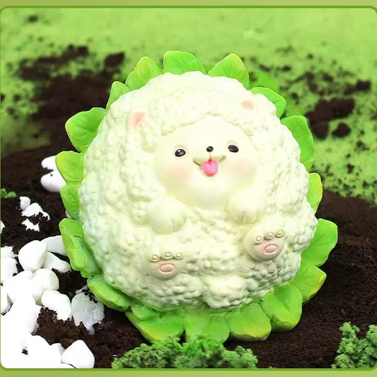 Оригинальная коллекционная фигурка Cai Gou World Blind Box: милая мультяшная кукла-украшение для рабочего стола,