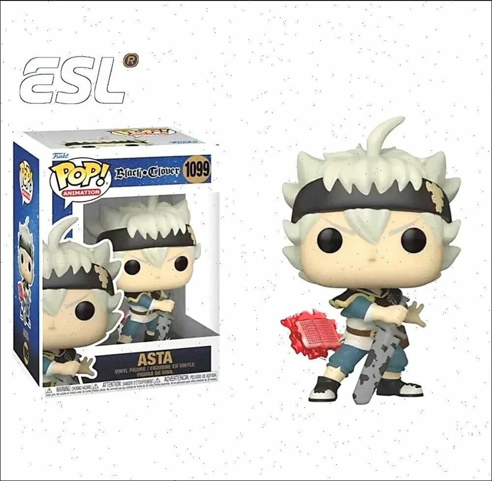 Фигурка Funko Pop! Black Clover: Аста с демонической силой #1099