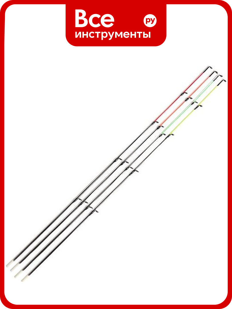 Сигнальные, SALMO, вершинки SALMO фидерное удилище, 4.00OZ, 3.3мм, графит,