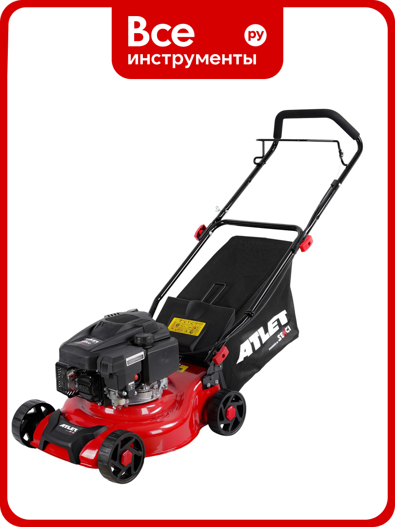 Бензиновая газонокосилка ATLET 3.6 л. с, ш. с. 41 см LMA17P02