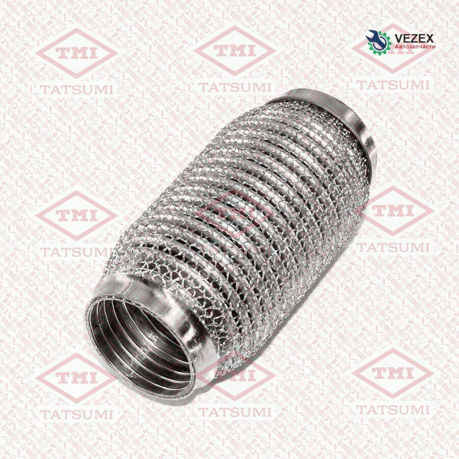 TATSUMI TKC1003 Труба гофрированная с внутренним металлорукавом и кольцевым плетением
