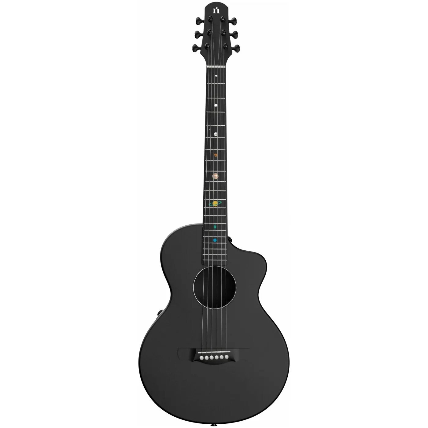 Электроакустическая гитара Natasha Asteroid NSX Cosmic Black