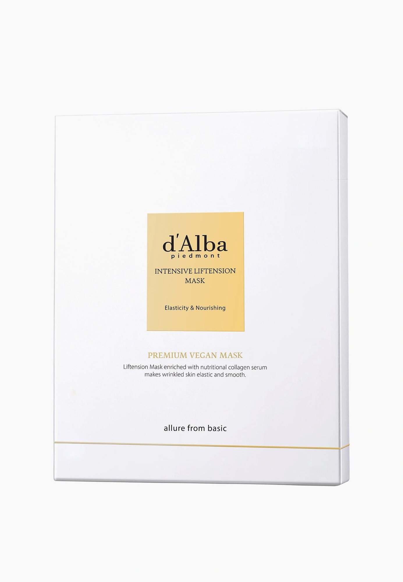 D'Alba Маски для лица 4 шт. 4 шт