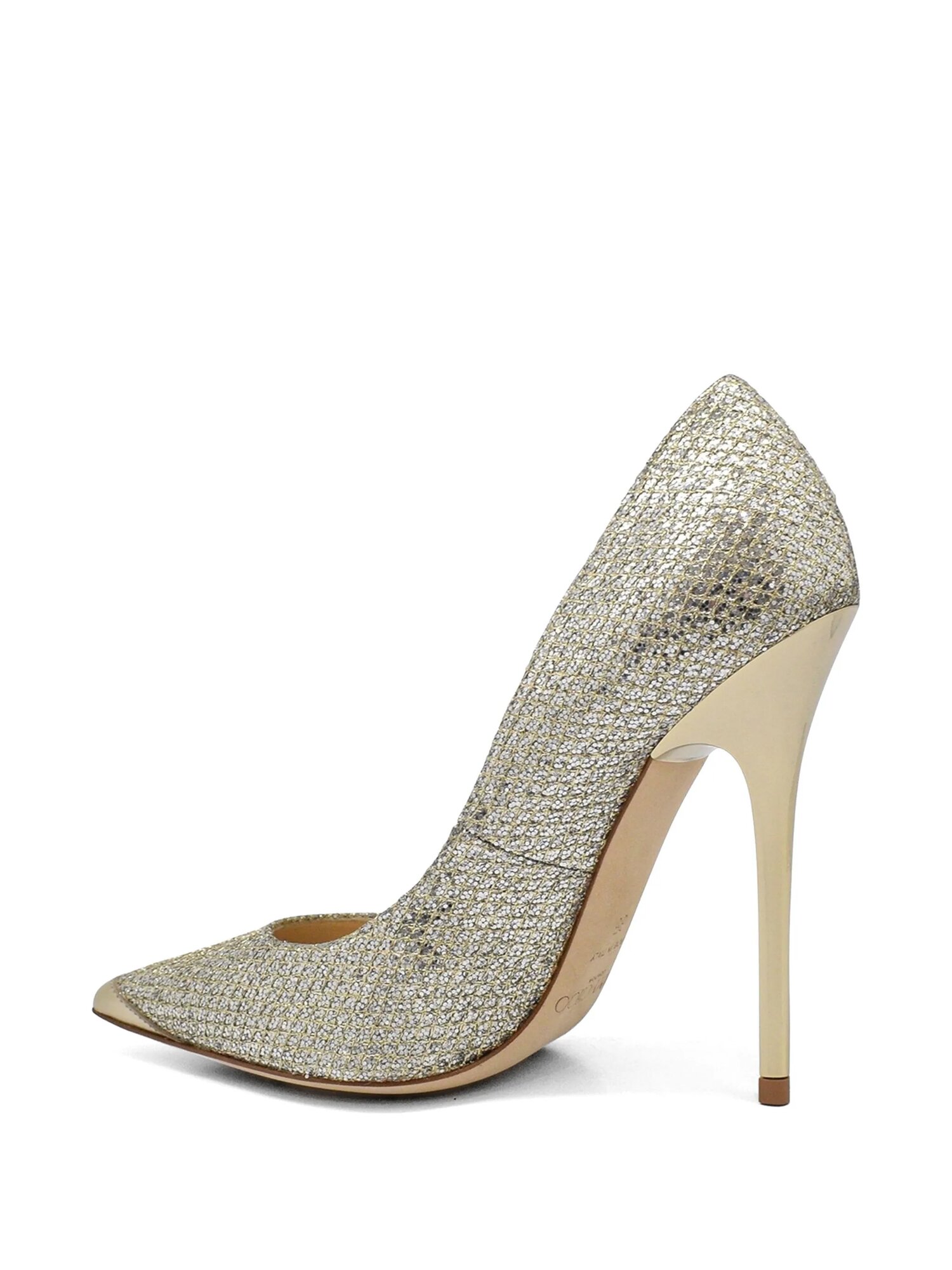 Туфли JIMMY CHOO Anouk, размер 35, Silver — фото 1