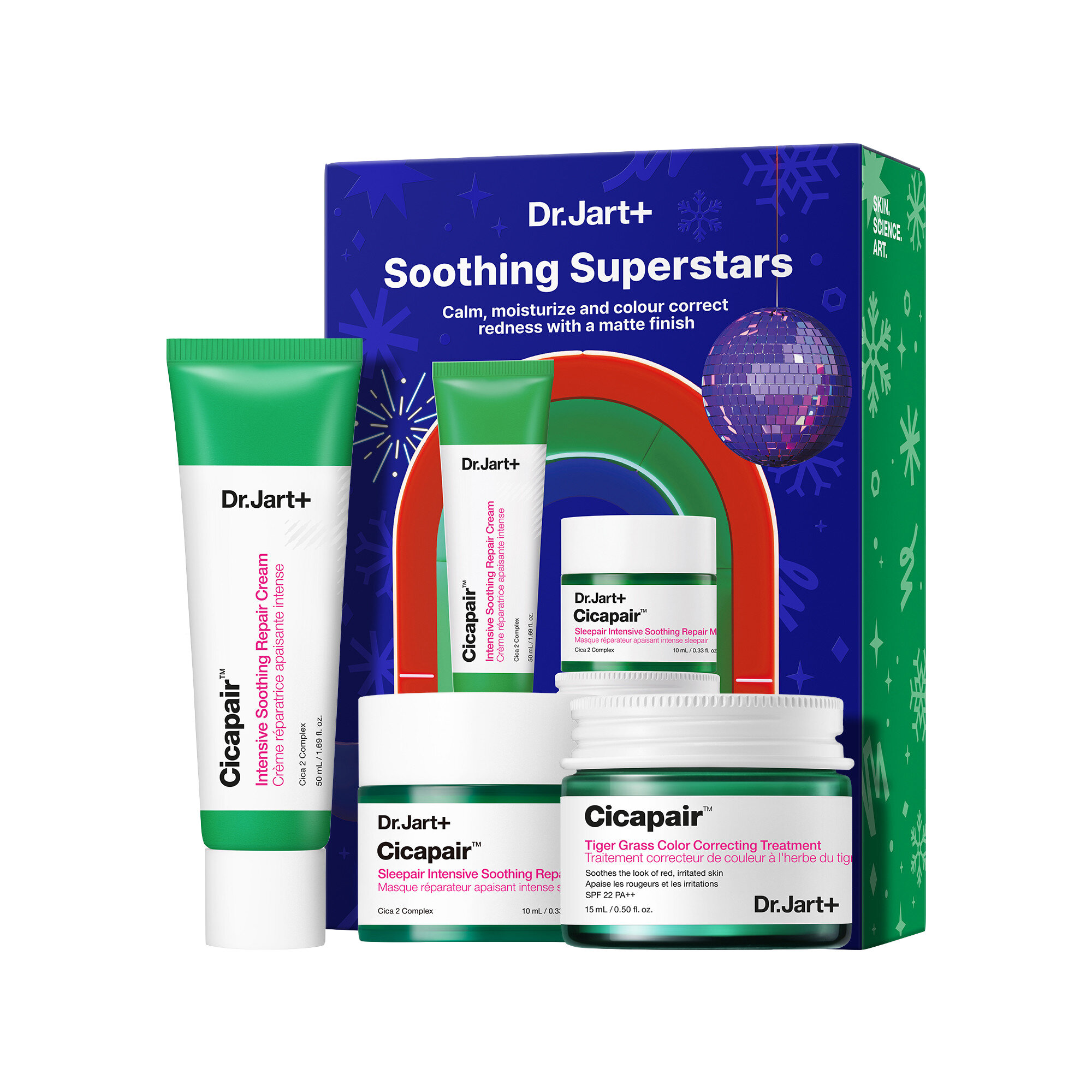 DR JART+ Soothing Superstars Set Набор успокаивающих средств для лица