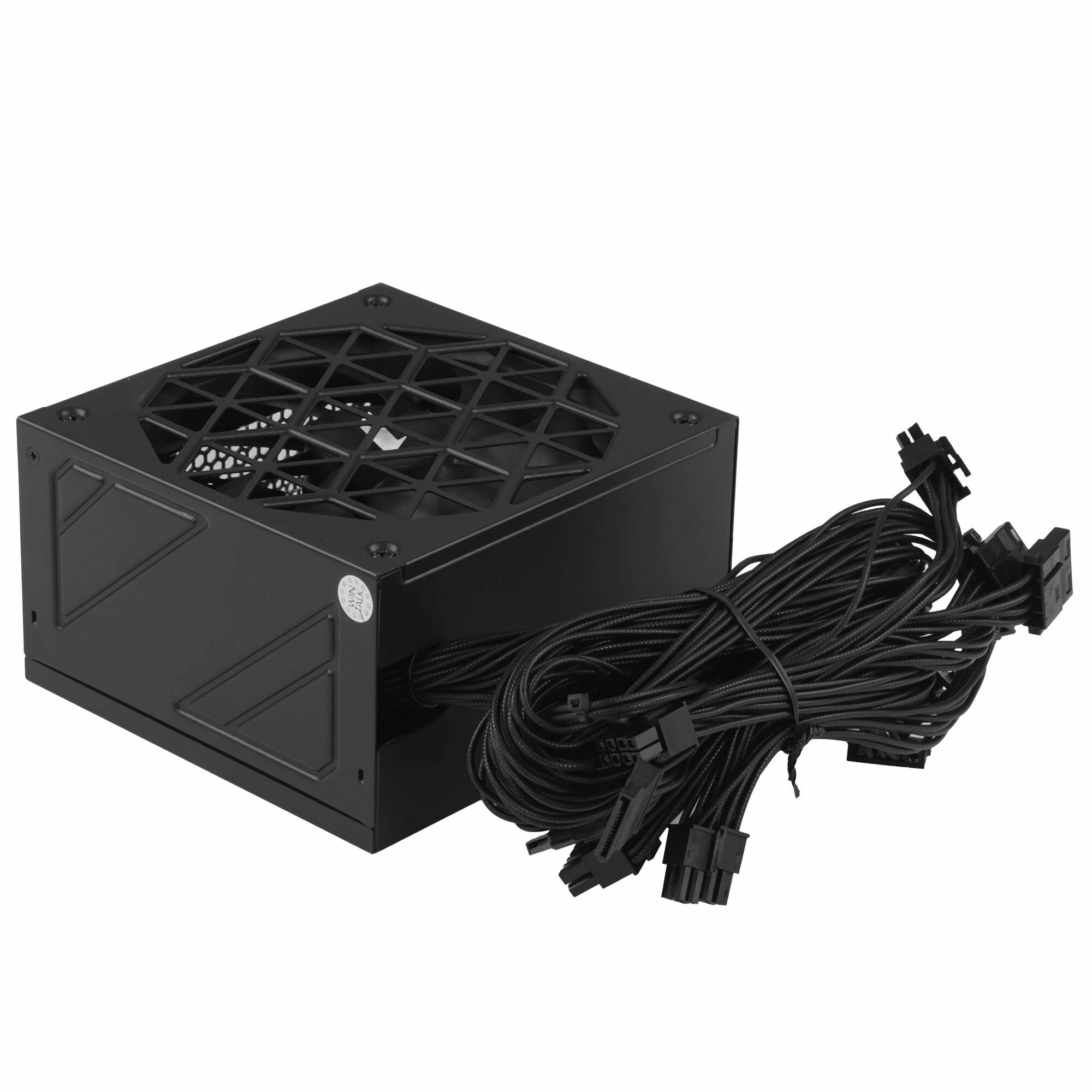 Блок питания 1STPLAYER ACK 750W Black 80 Plus Standart (HA-750AC2) черный - ATX 20+4 пин, 4 pin + 4 pin x2 CPU, 4 SATA, 2 x 6+2 pin PCI-E