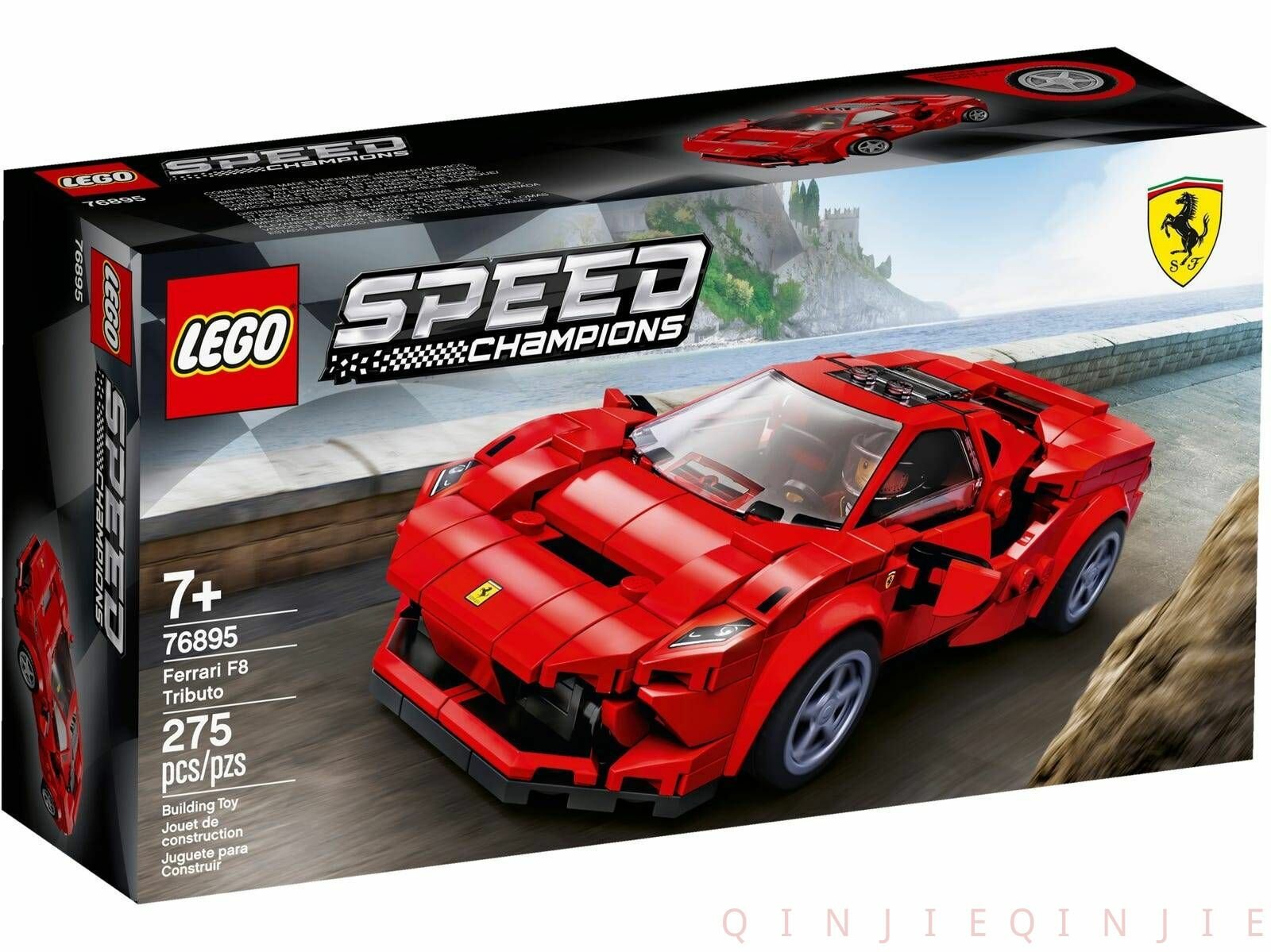 Конструктор SPEEDCHAMOPIONS для малышей, сборная модель, разноцветный