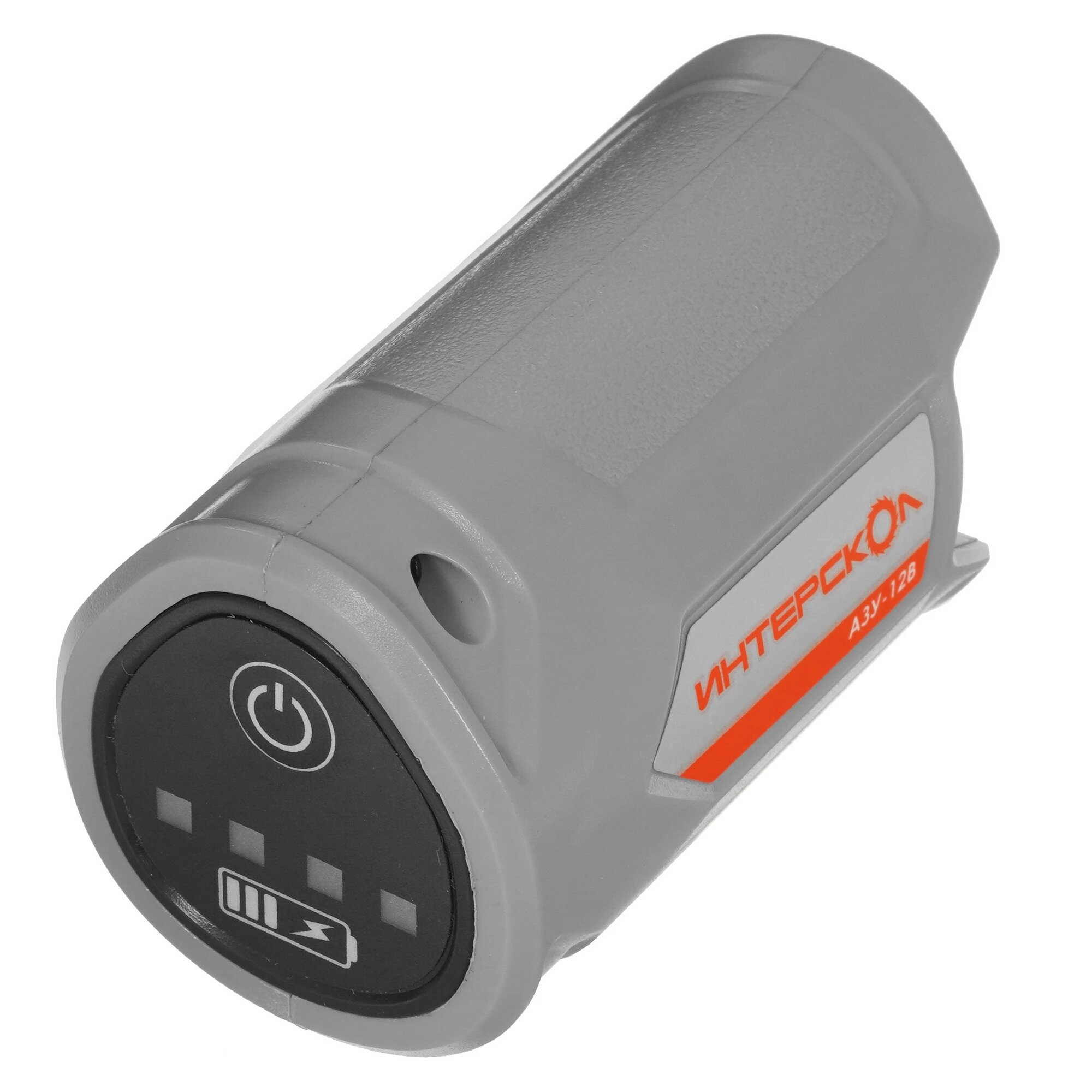 Зарядное устройство ИНТЕРСКОЛ CORDLESS 12V, серый, (736.1.0.00)