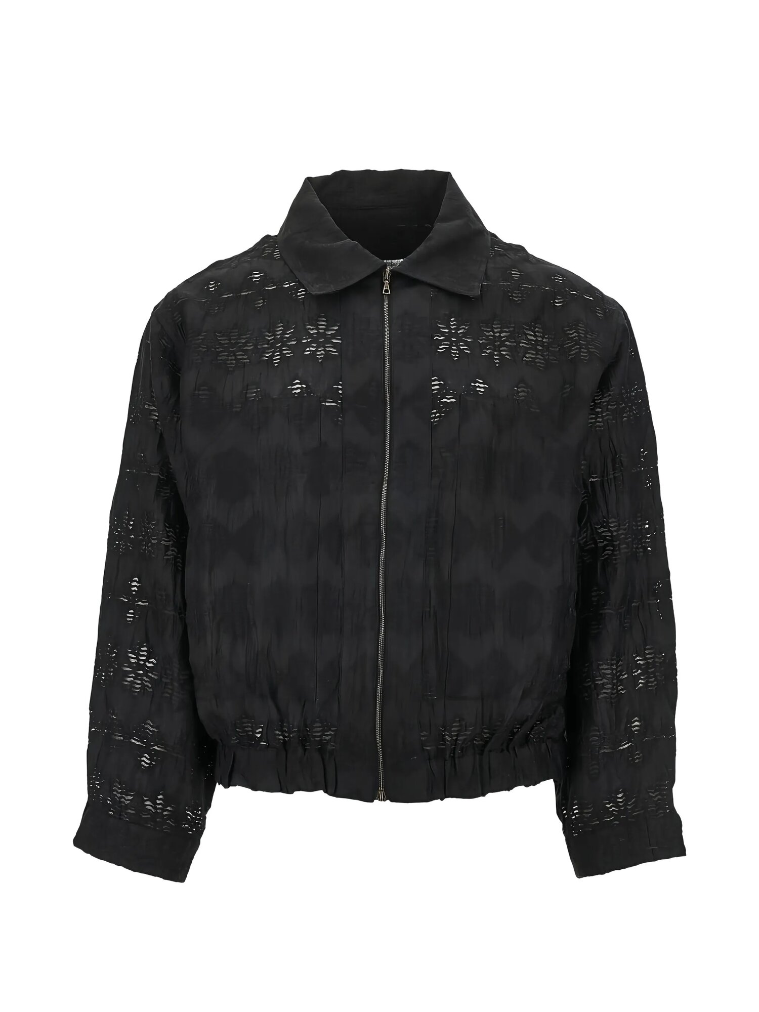 Куртка Ares sheer lace-patterned jacket