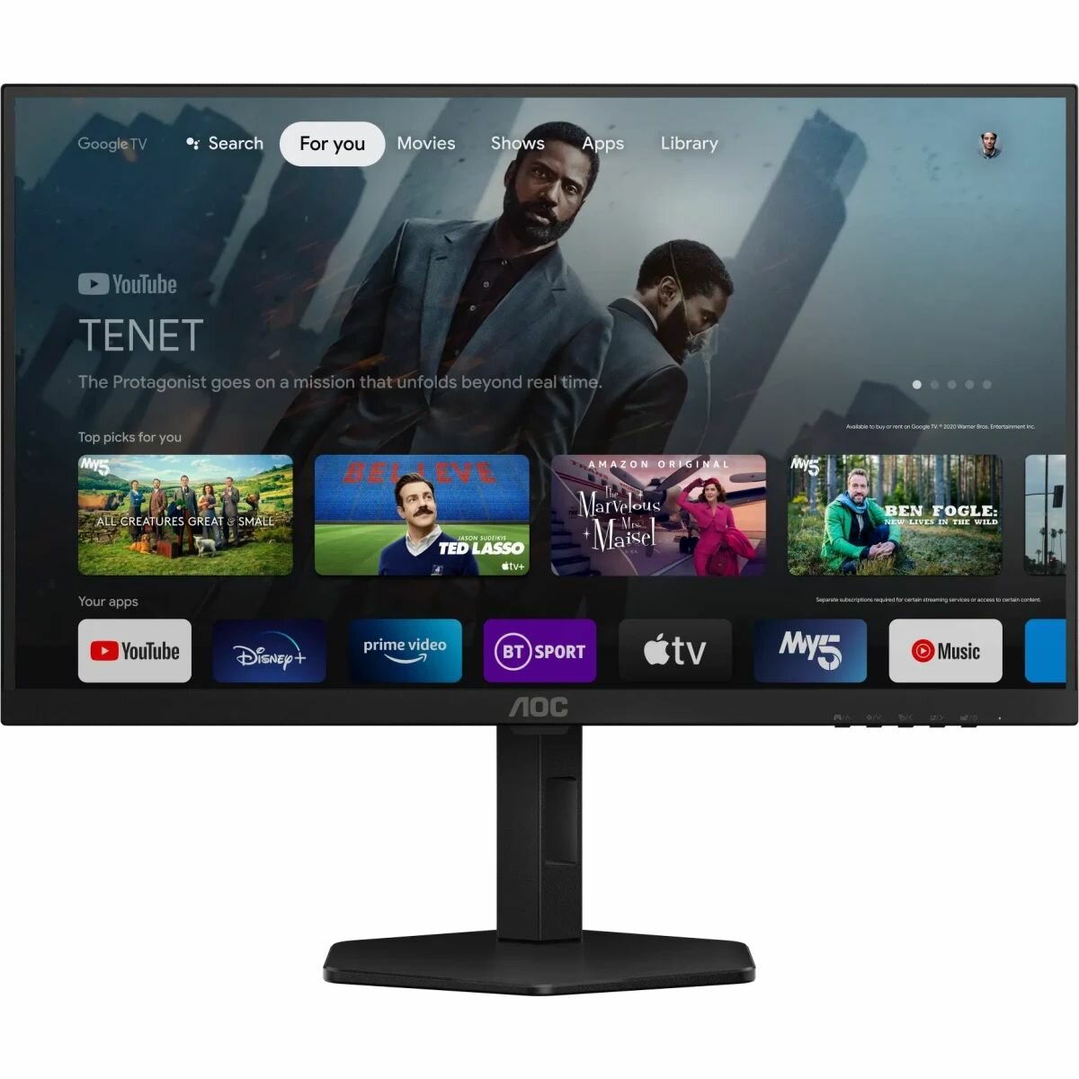 AOC 27 Монитор Q27G4XY VA, 2560x1440, 180 Гц