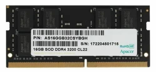Apacer Оперативная память 1x (ES.16G21. GSH / AS16GGB32CSYBGH)