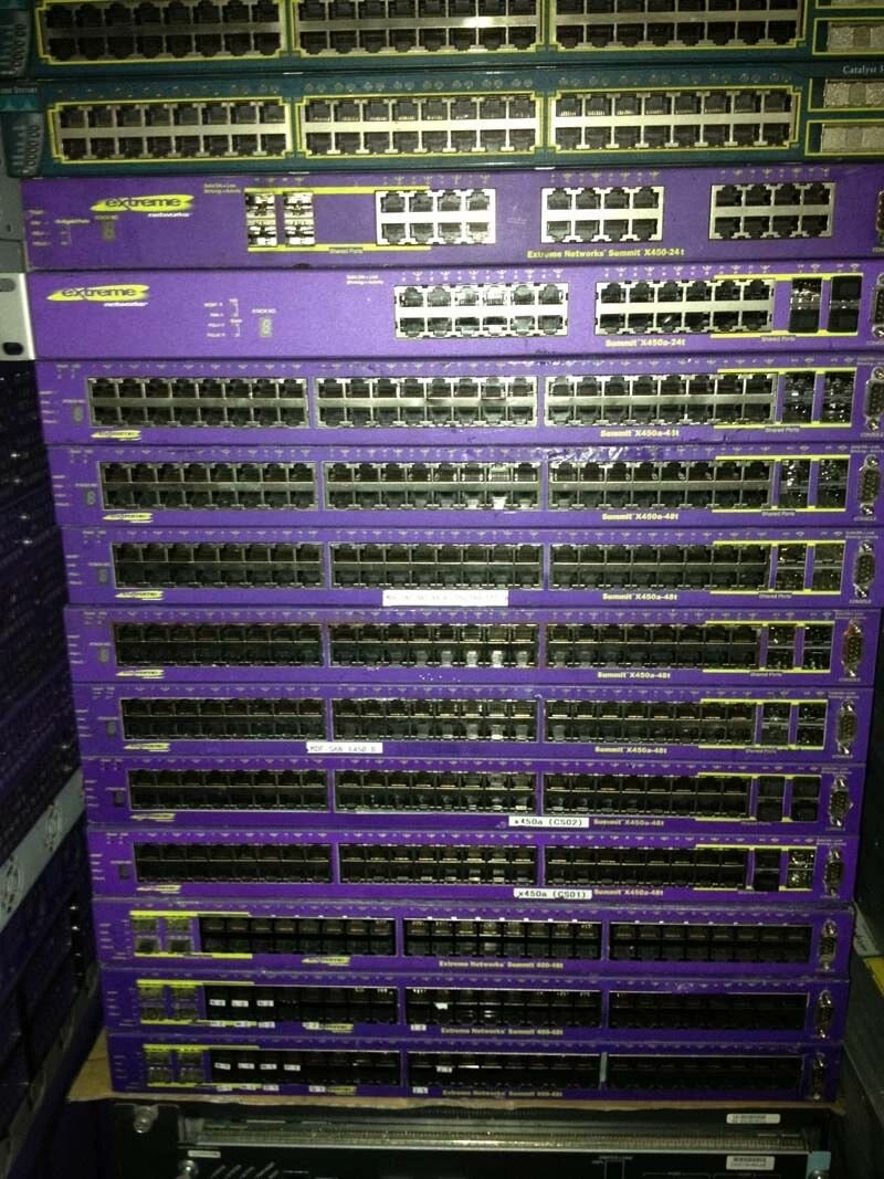 Коммутатор Extreme Summit X450A-48T Б/У USED