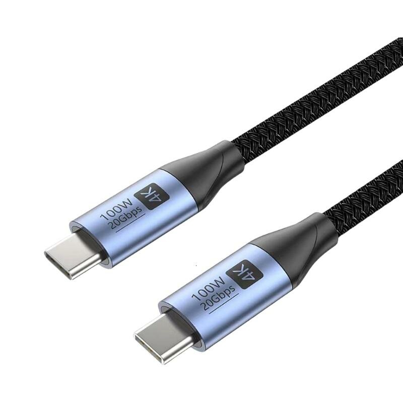 Кабель USB-C PD 100 Вт с поддержкой 4K60 Гц и 20 Гбит/с, 3m
