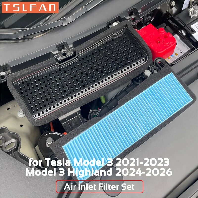 Фильтр салона Tesla Model 3 2021-2026, 3шт