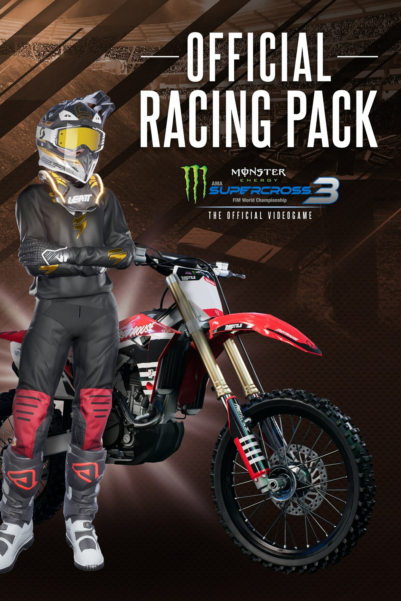 Monster Energy Supercross 3 - Official Racing Pack — ключ активации Xbox / Microsoft Store · Xbox Series X|S · цифровой ключ · любой регион
