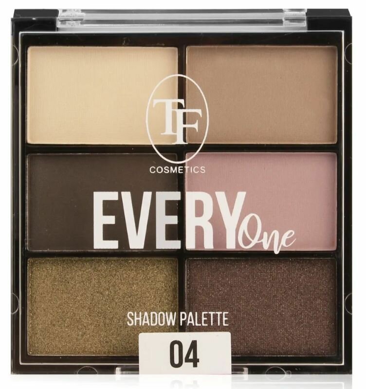TF cosmetics Палетка теней Every One, тон 04 Нейтральный беж