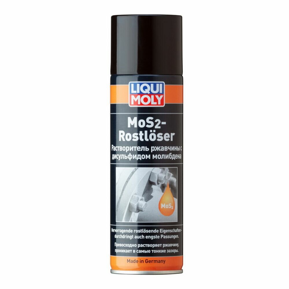 Растворитель ржавчины с дисульф. молибдена MoS2-Rostloser 0,3л LIQUI MOLY 1986 1614